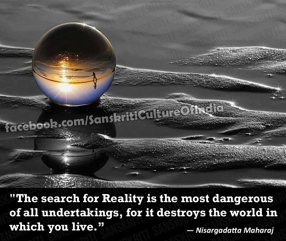 The Search for Reality | Sanskriti - Hinduism and Indian Culture Website