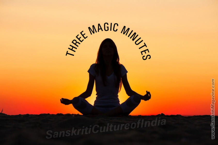 Three magic minutes of meditation | Sanskriti - Hinduism and Indian ...