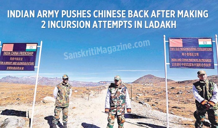 Indian Army Pushes Chinese Back After Making 2 Incursion Attempts In