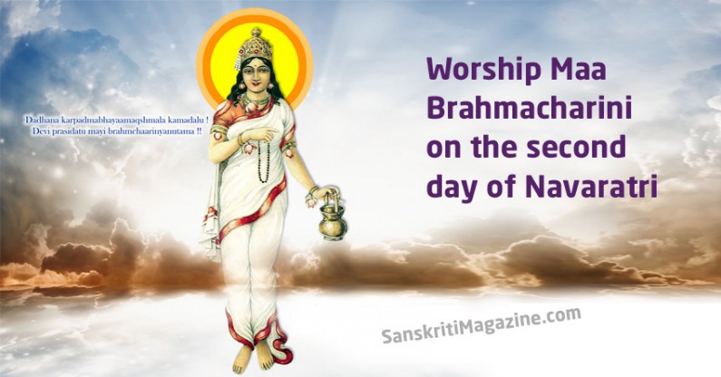 Worship Maa Brahmacharini on the second day of Navaratri | Sanskriti ...