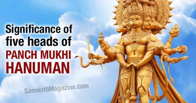 Significance of five heads of Panchmukhi Hanuman | Sanskriti - Hinduism ...
