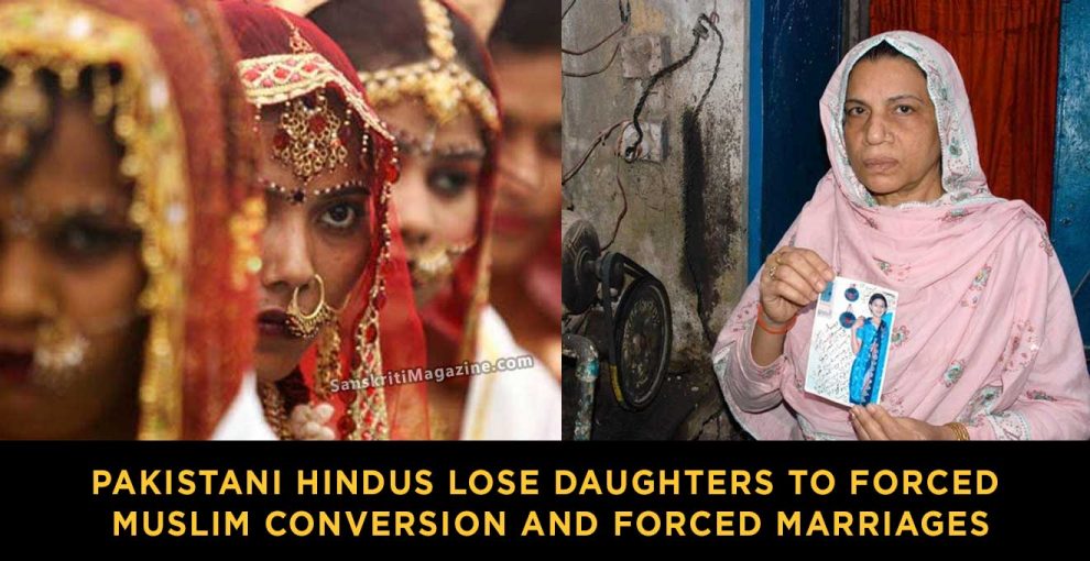 Pakistani Hindus lose daughters to forced Muslim conversion and forced ...