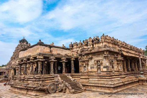 Airavatesvara Temple of Shiva, Architectural Marvel From Chola period ...