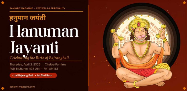 Hanuman Jayanti 2026 — Celebrating the Janmotsav of Bajrangbali ...
